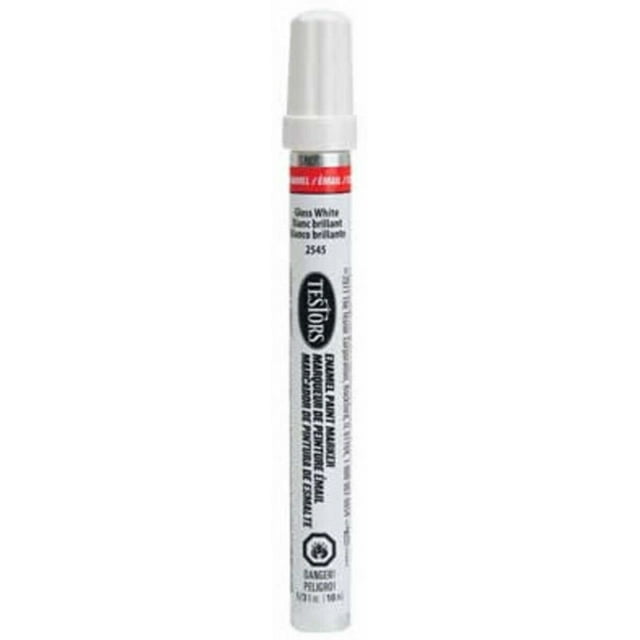 Testors 2545C 1/3 oz White Gloss Enamel Paint Pen Marker - Walmart.com