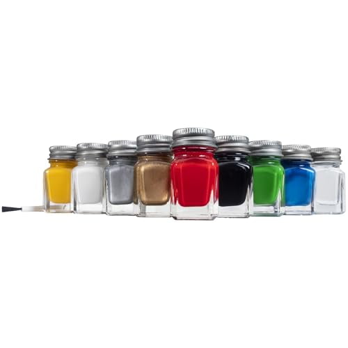 Testors 281231 Enamel Paint Set, 10 Piece Set - Walmart.com