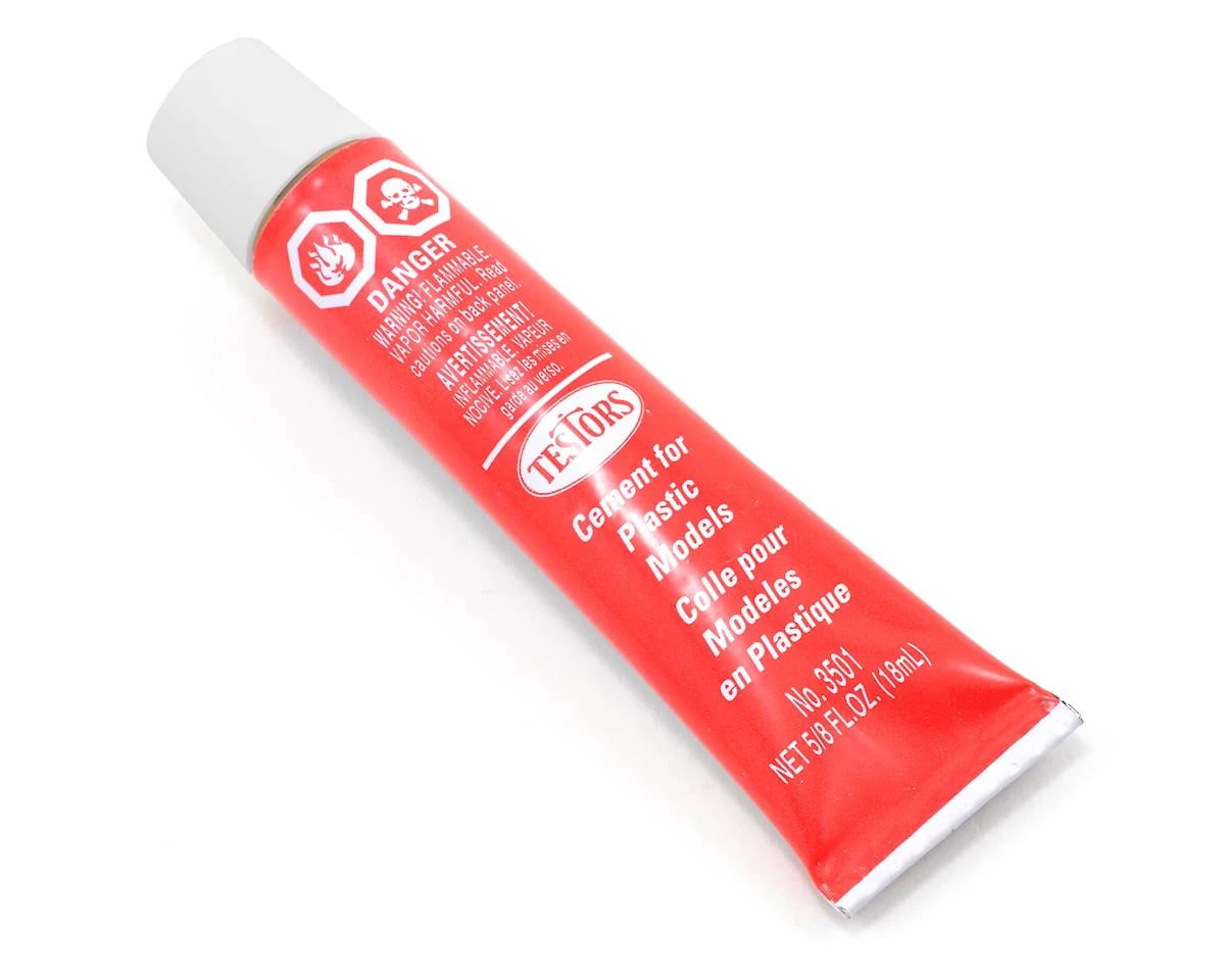 Testors 3501 Fast Drying Craft Glue for Plastic Models, 5/8 oz ...