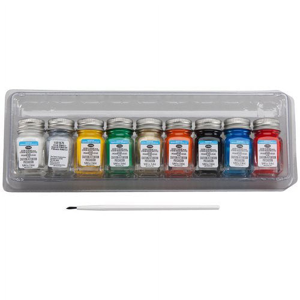 Testors Acrylic 9 Color Paint Set - Walmart.com