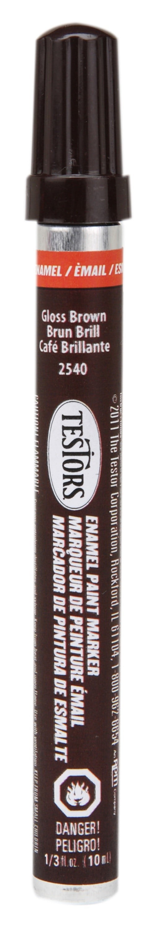 Testors Enamel Paint Marker - Gloss Brown - Walmart.com
