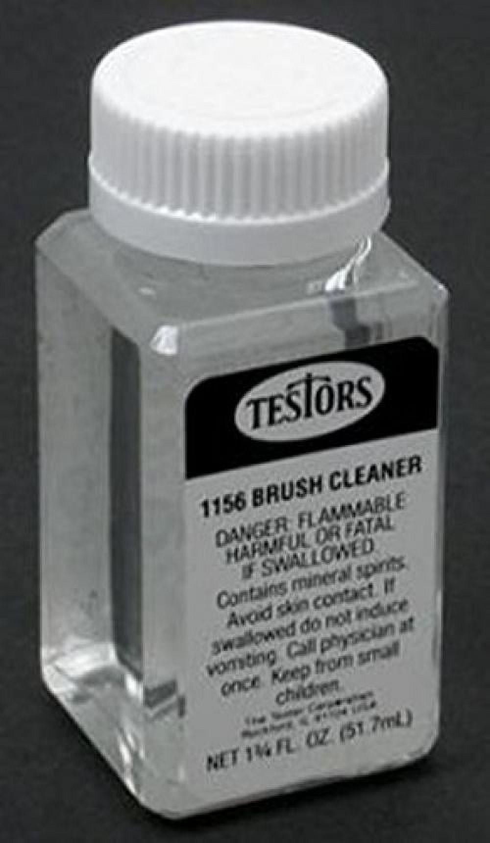 Testors Enamel Plastic Model Paint Thinner & Brush Cleaner, 1.75 oz ...