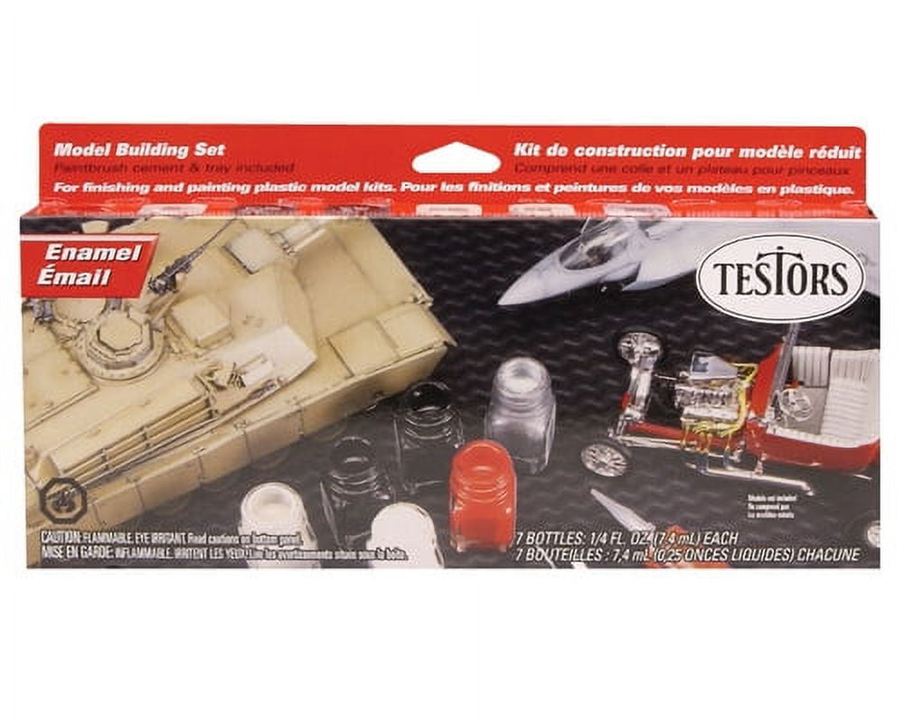 Testors Model Finishing Enamel Paint Set - Walmart.com