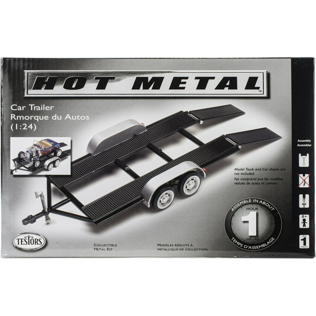 Testors Model Kit-Car Trailer - Metal - Walmart.com