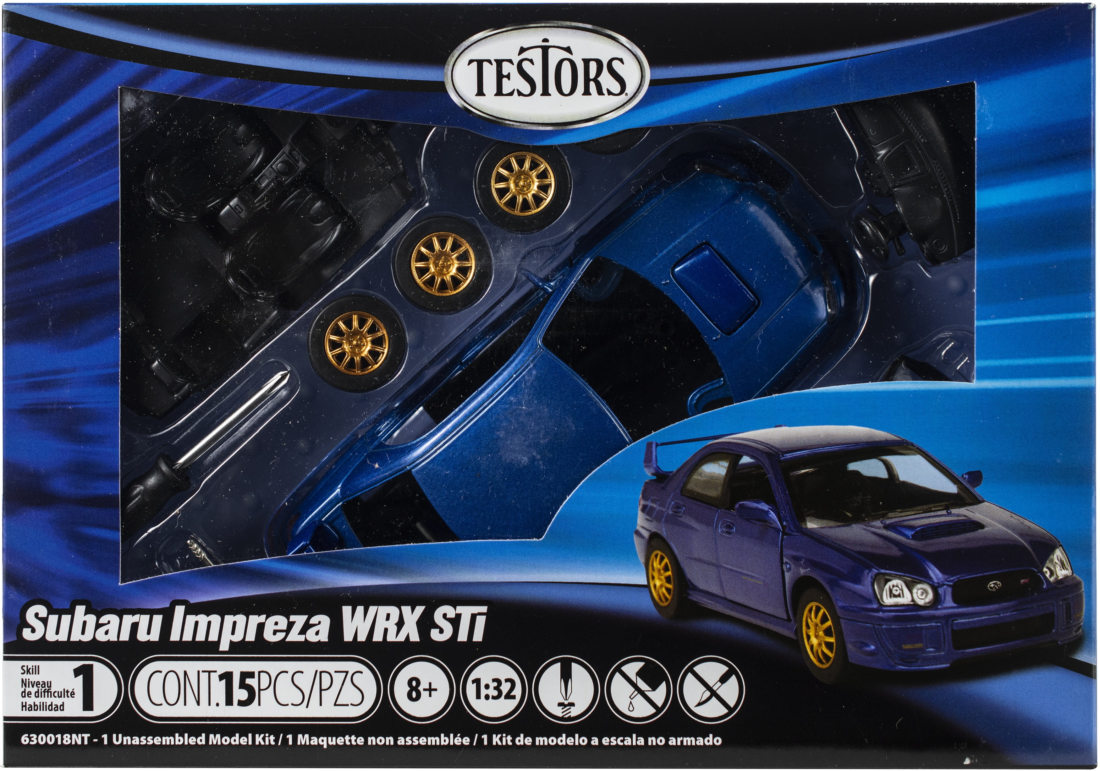 Testors Model Kit-Subaru Impreza - Metal - Walmart.com