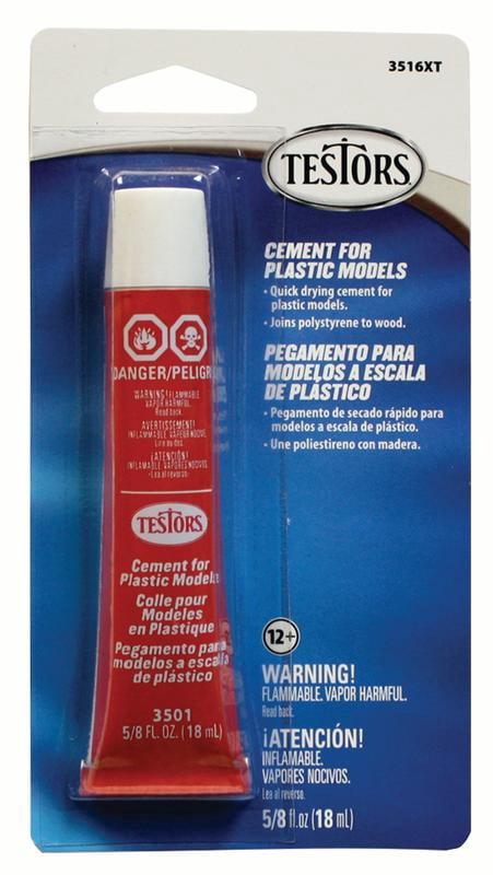 Testors Plastic Cement, .625 oz. - Walmart.com