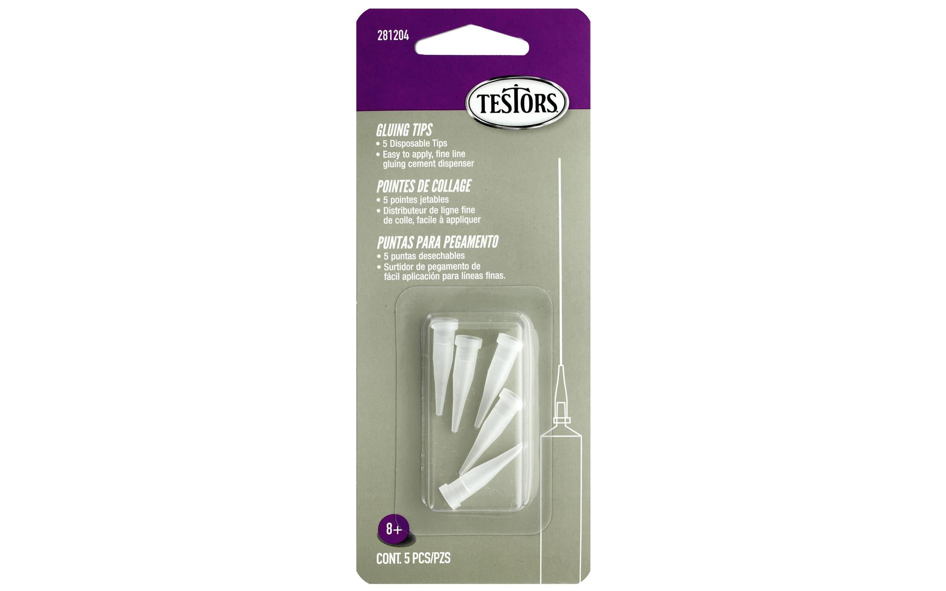 Testors Precision Gluing Tips 5pc - Walmart.com
