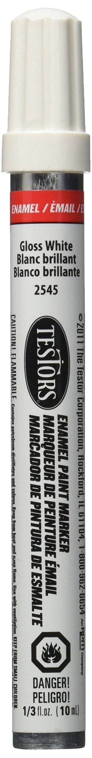 Testors Enamel Paint Gloss - Liquid, White, 1/3 Fl. Oz. - Walmart.com