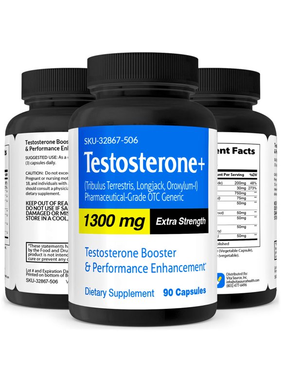 Testosterone Pills in Testosterone Booster - Walmart.com