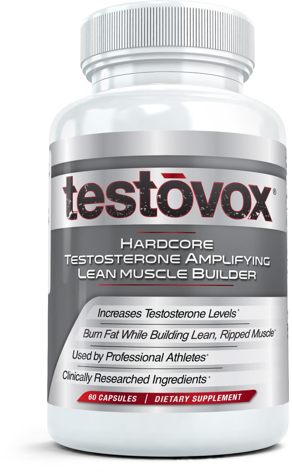 Testovox Testosterone Booster And Muscle Builder For Men Enhance Libido