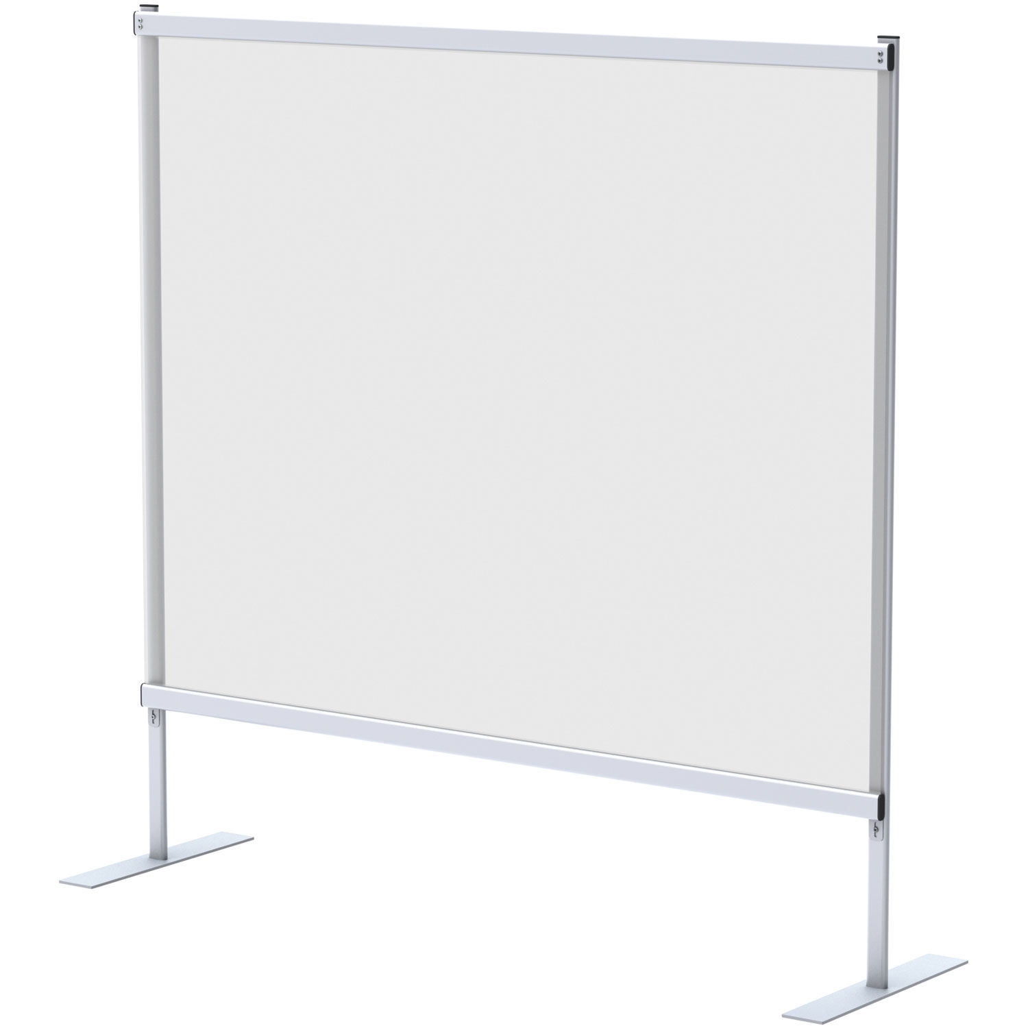 Testrite Instrument 5x5 ft Portable Clear Safety Partition, Office ...