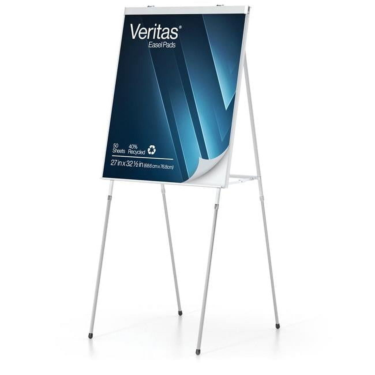 Testrite Visual Products -425- WHITE MARKERBOARD EASEL White ...