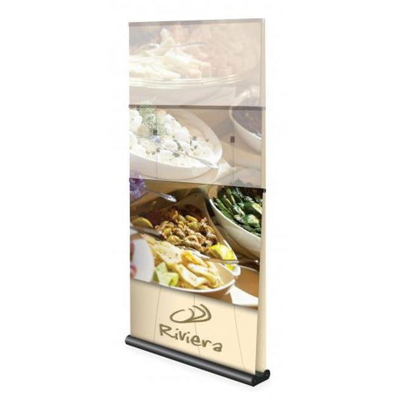 Testrite Visual Products Mercury Retractable Banner Stands - Walmart.com