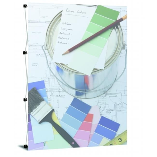 Testrite Visual Products Presto Pop-Up Frames 2X3 Presto Pop Up- Silver ...