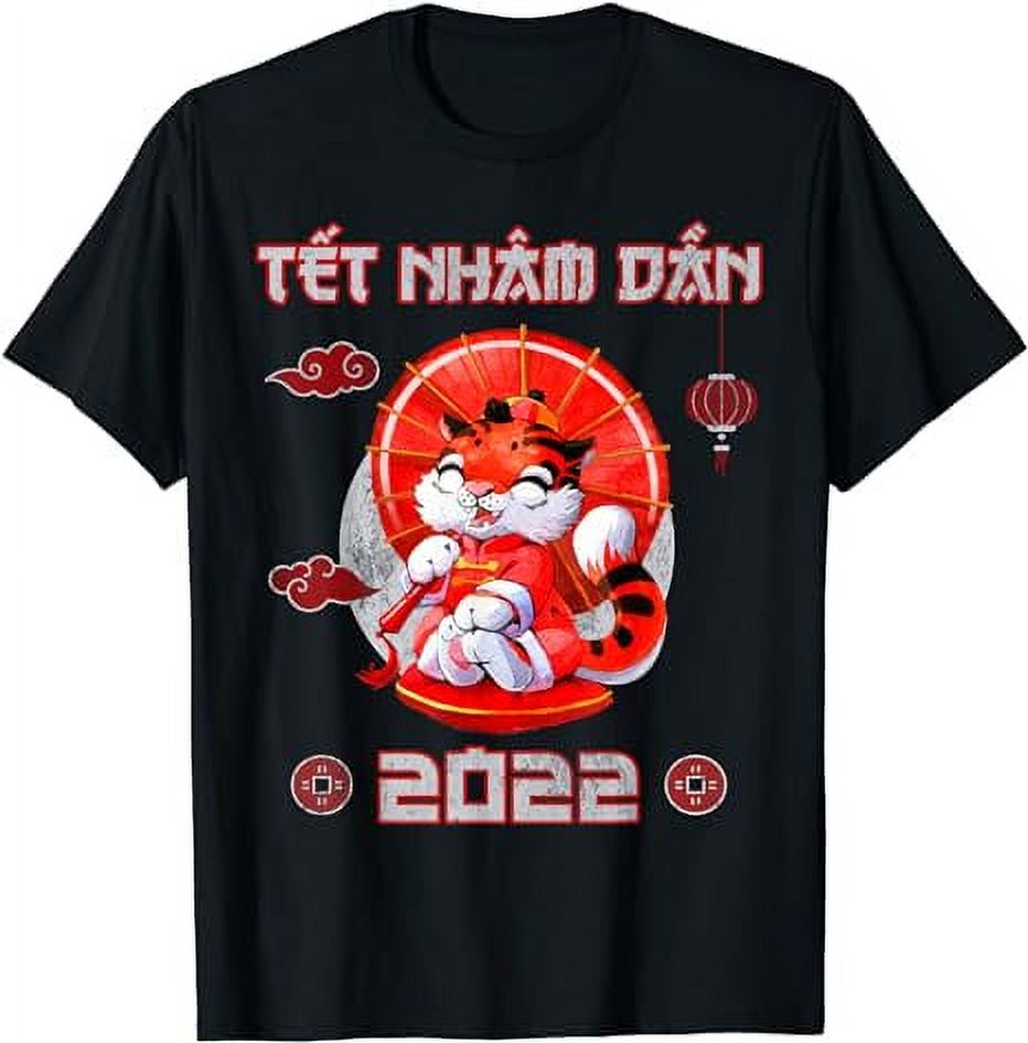 Tet Nham Quy Mao 2024 Lunar Vietnamese New Year Clothing T-Shirt ...