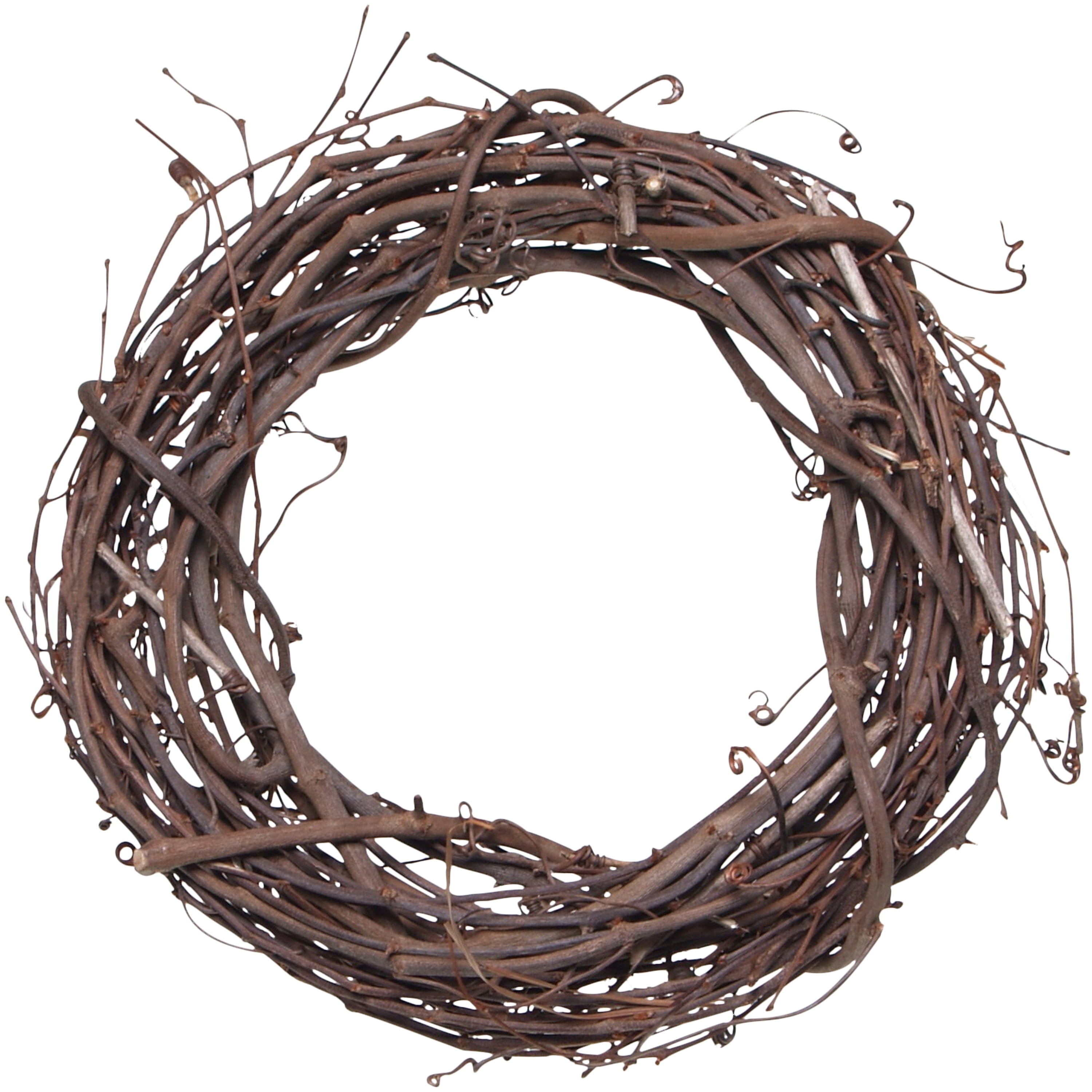 Teters Floral Create it Yourself Wreath, Natural Grapevine, 18 ...