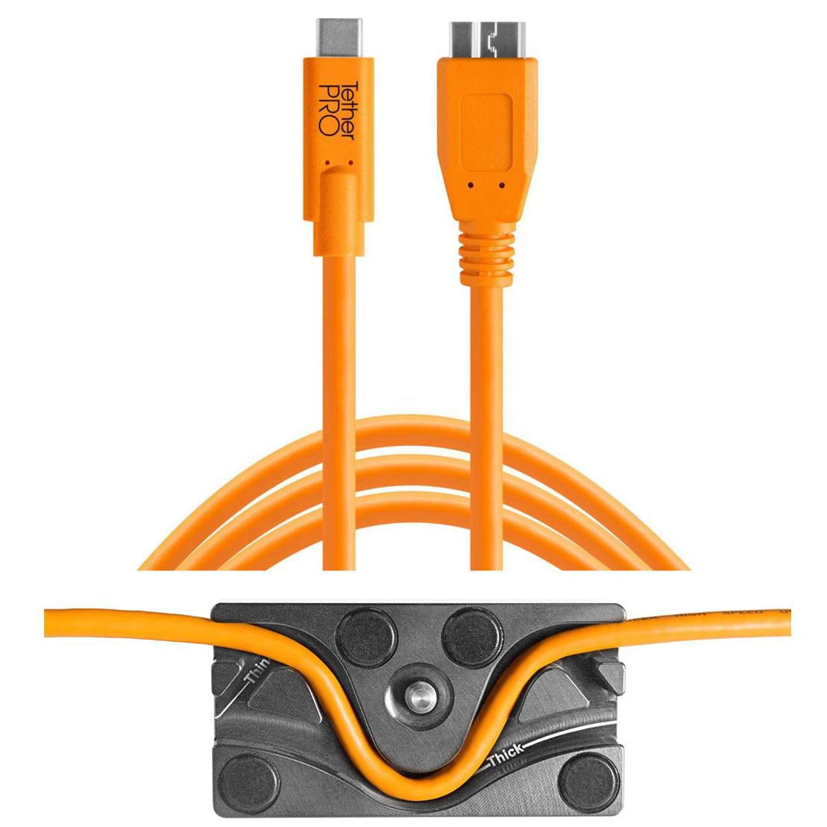 Tether Tools TetherBLOCK MC Multi Cable Mounting Plate with TetherPro ...