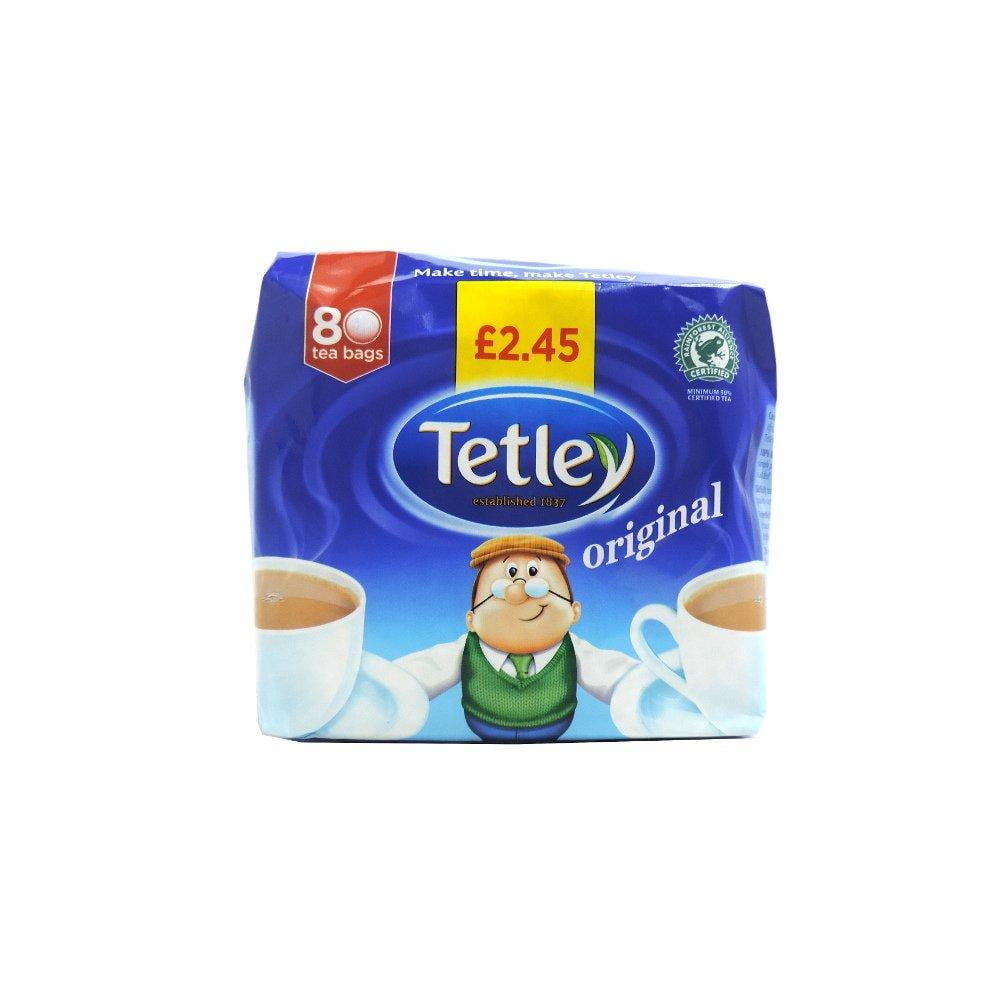 Tetley - Original Tea Bags 80 - 250g - Walmart.com