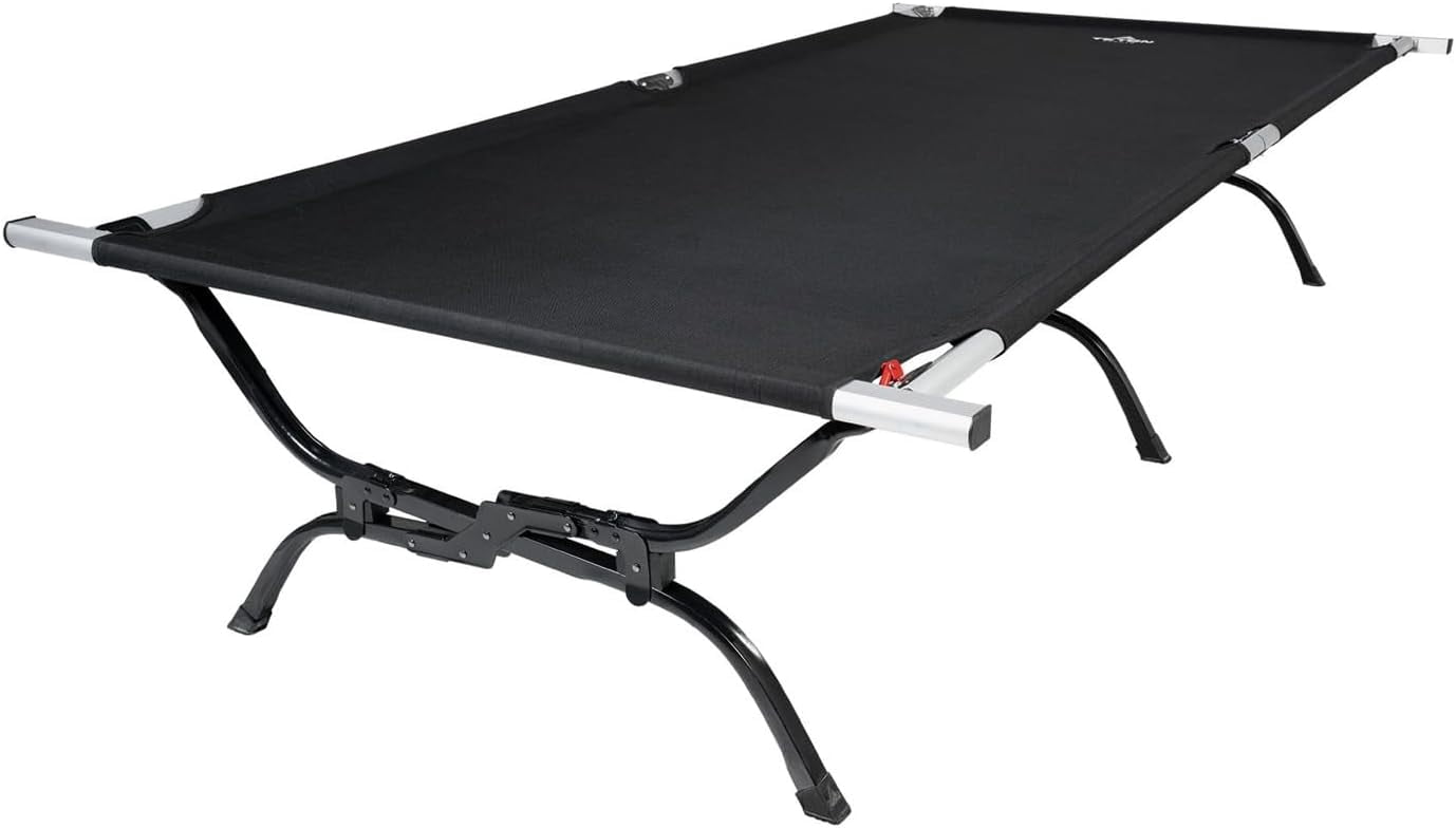 Teton Outfitter Camping Cot, Heavy-Duty Oversized Folding Cot for ...