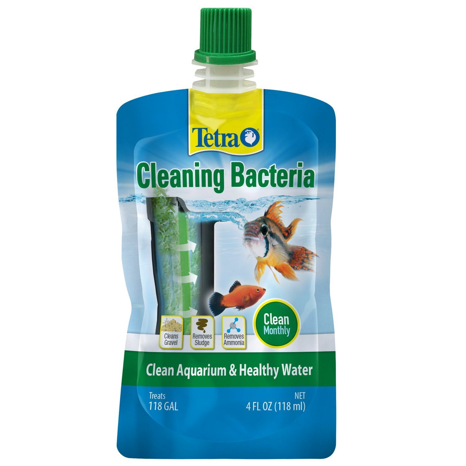 Tetra Cleaning Bacteria Water Treatment, Clarity Fish Tanks ...