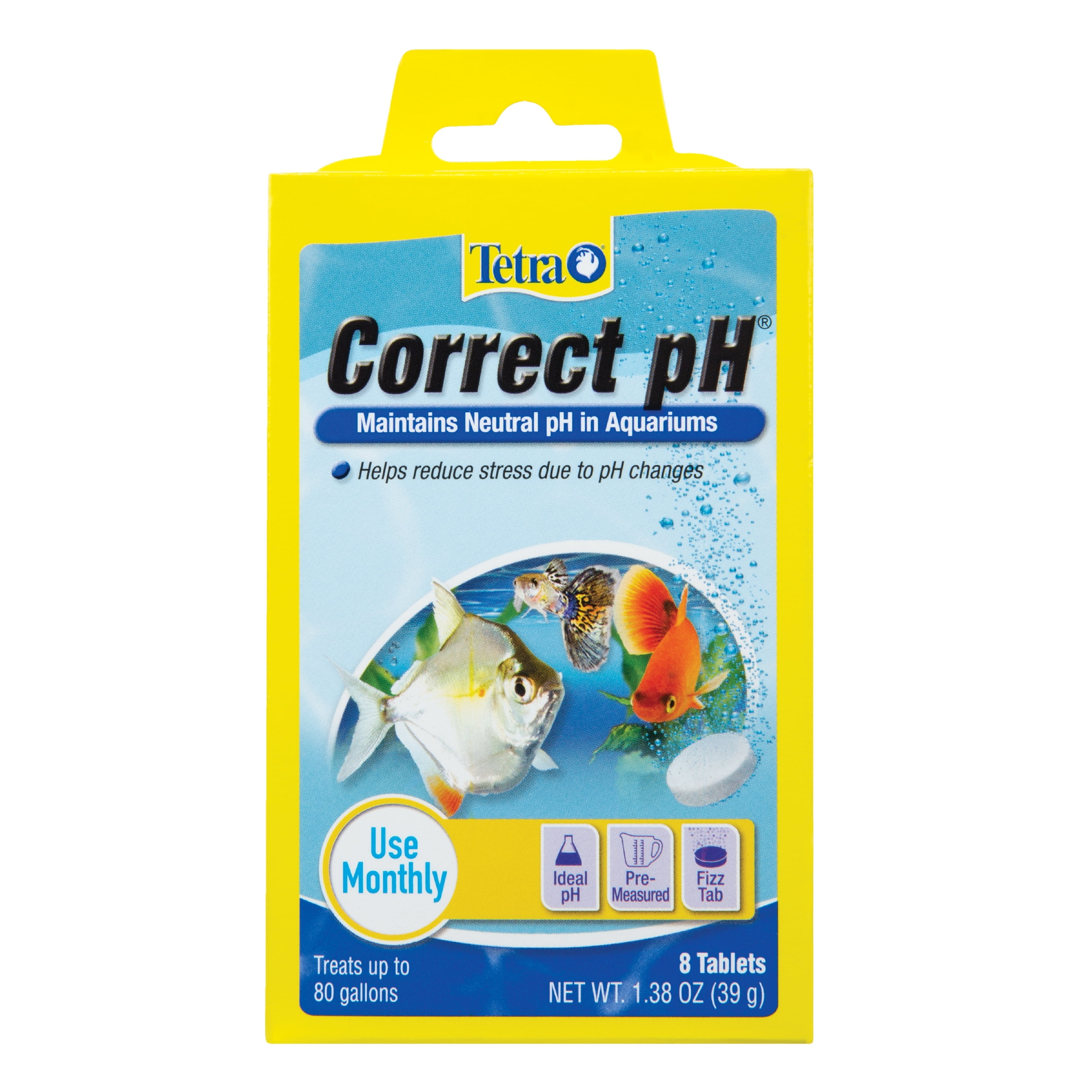 Tetra Correct pH Tablets Aquarium Water Treatment, Maintains Neutral pH ...