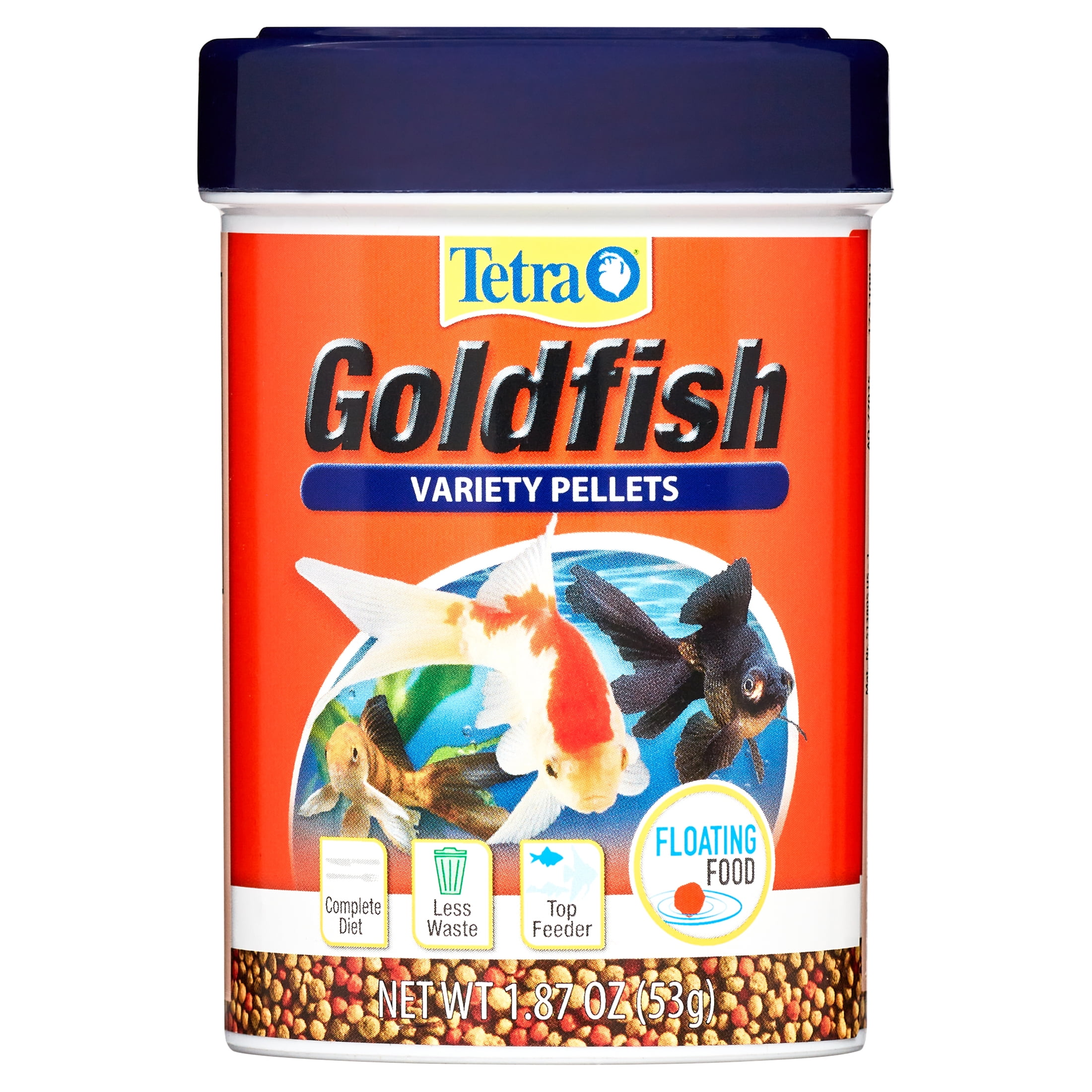 Tetra Goldfish Variety Floating Pellets Fish Food, 1.87 oz. - Walmart.com