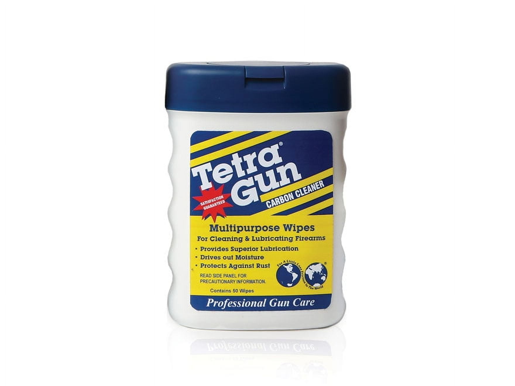 Tetra Gun Carbon Cleaner and Lubricating Gun Cleaning Wipes 50PK ...