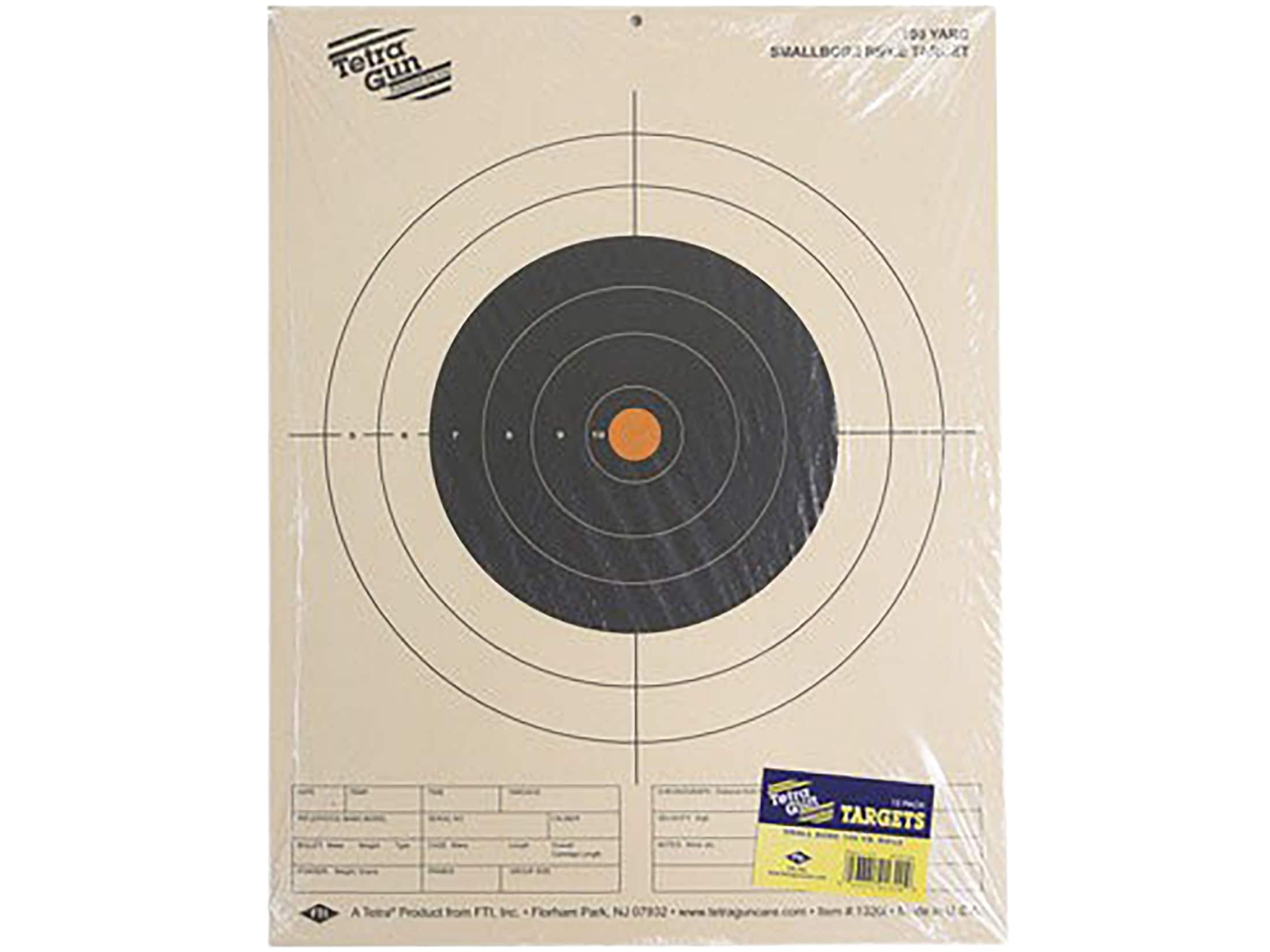 Tetra Gun Competition 100 Yard Small Bore Rifle Targets 10PK - Walmart.com