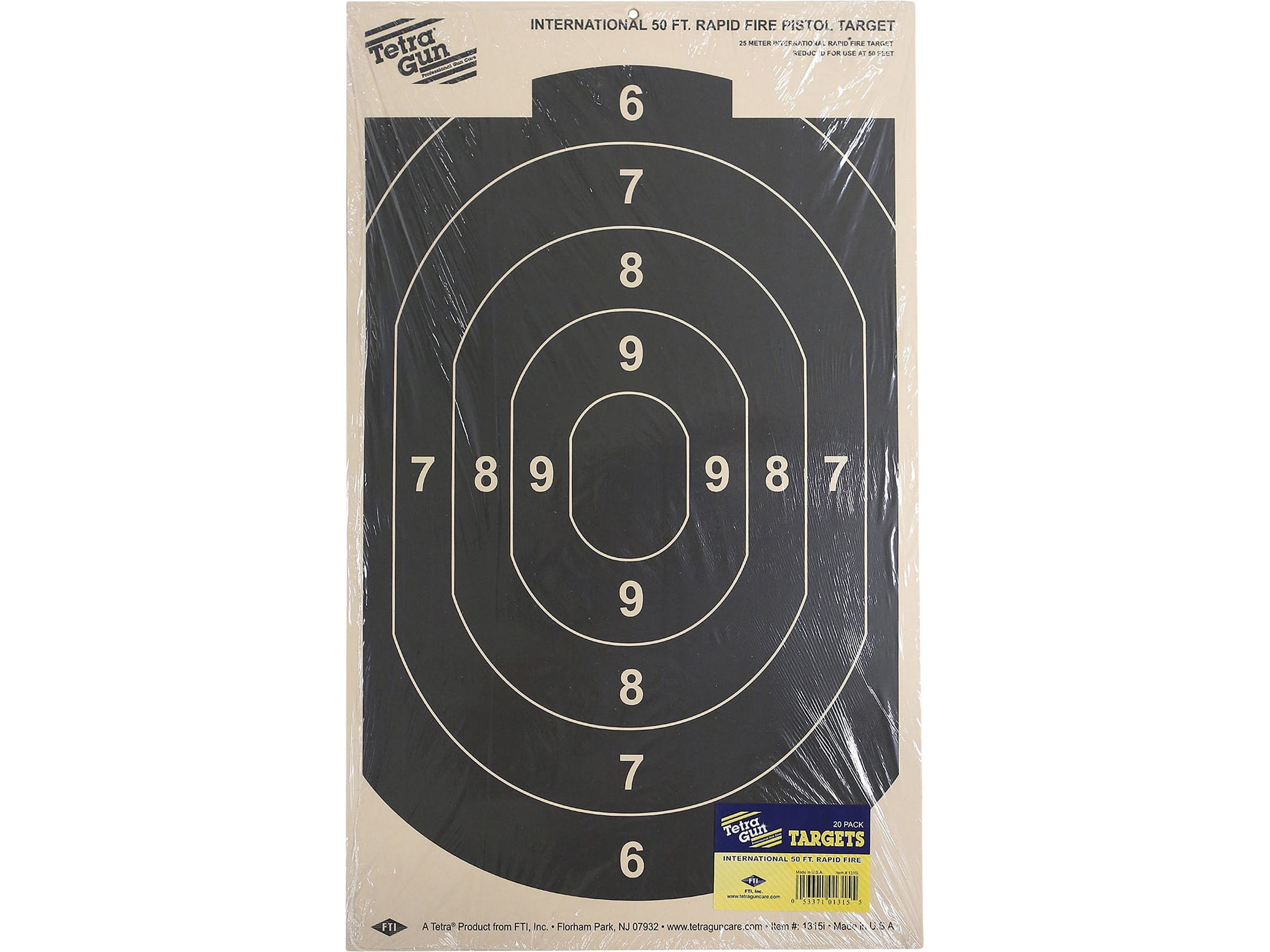 Tetra Gun International 50' Rapid Fire Targets 10PK - Walmart.com