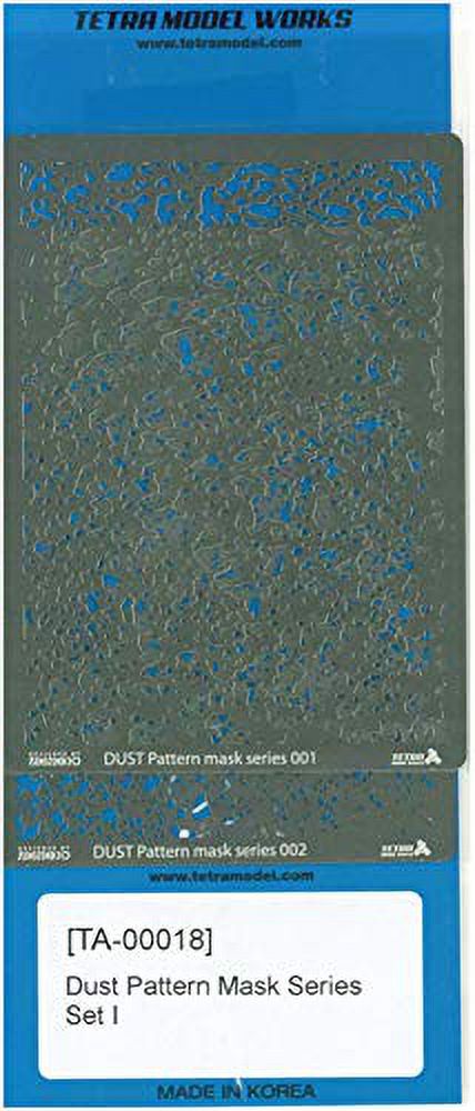 Tetra Model Works TA Series Dust Pattern Mask Set 1 Etching Mask Sheet ...