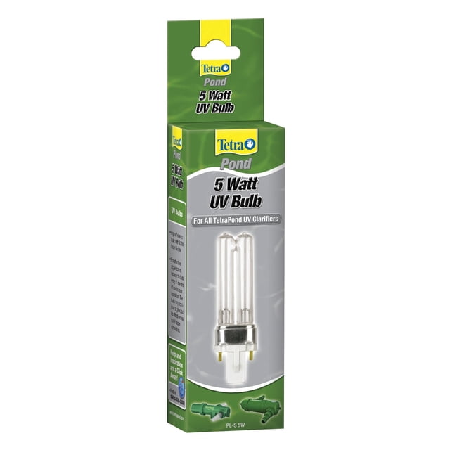 Tetra Pond Replacement Bulb For GreenFree UV Clarifier, 5W, For Clean ...