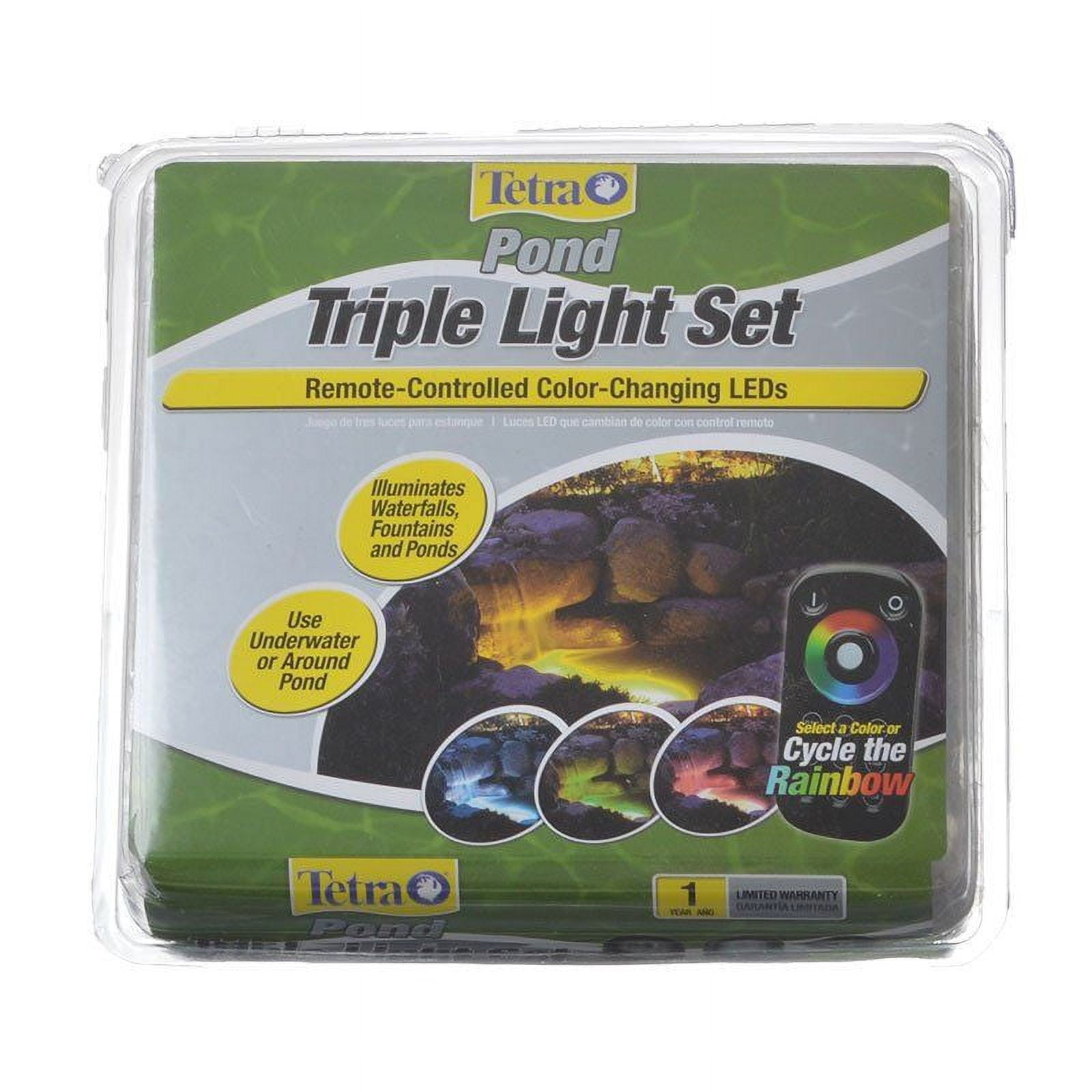 Tetra Pond Triple LED Light Set 3 Light Set - Walmart.com