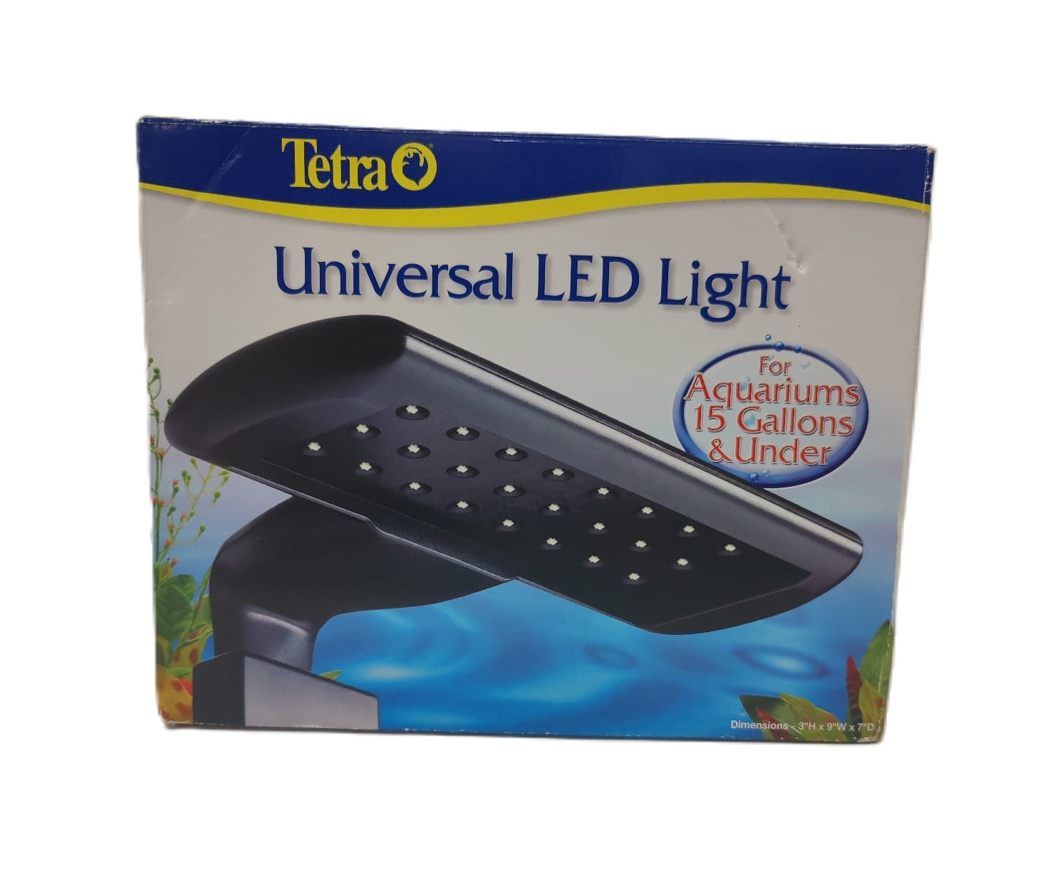 Tetra Universal Led Light Aquarium 15 gal and Under. Glass and acrylic ...