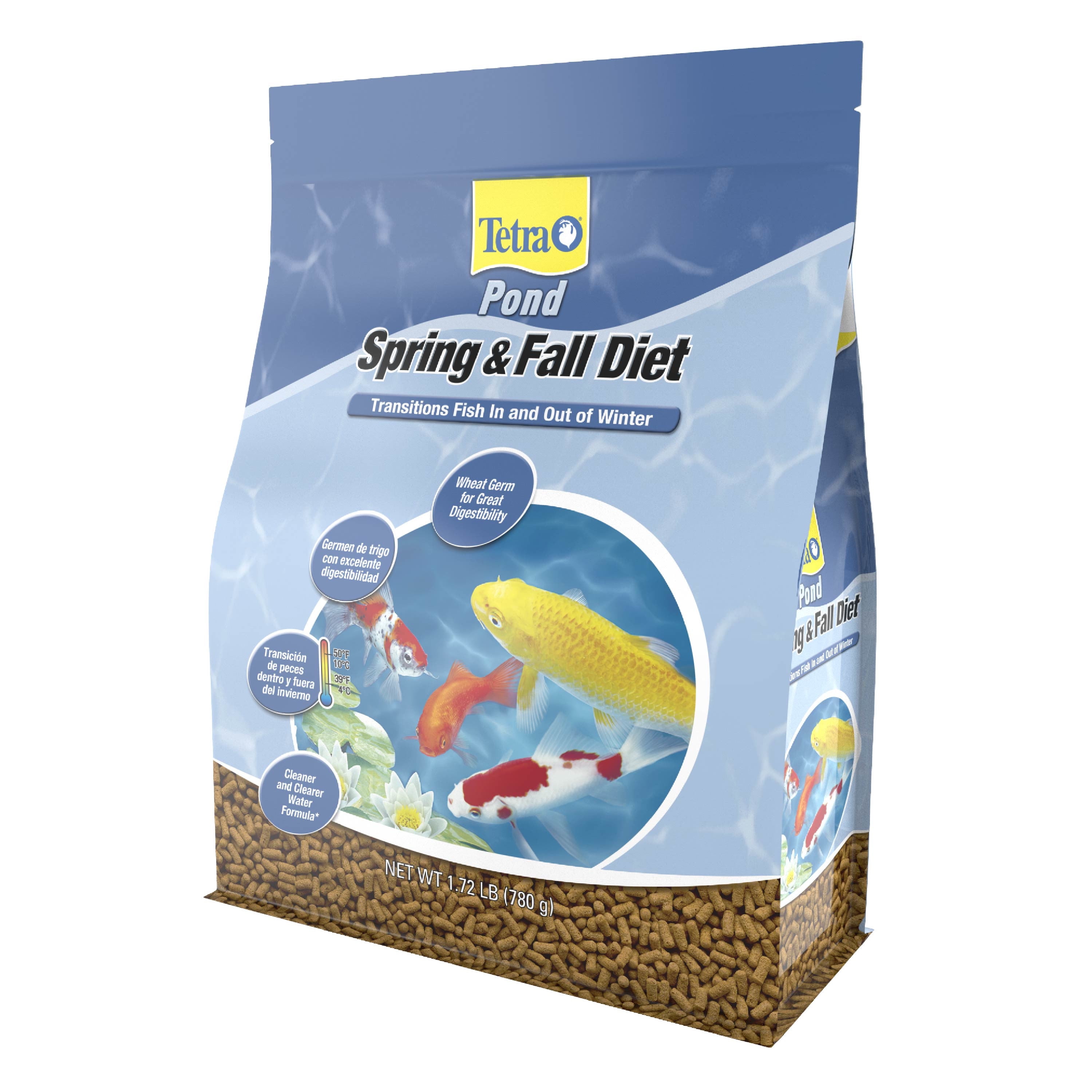 TetraPond Spring and Fall Diet Pond Fish Food Sticks, for Goldfish and ...