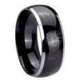 Tetragrammaton Spiritual Kabbalah Dome Glossy Black 2 Tone Tungsten ...