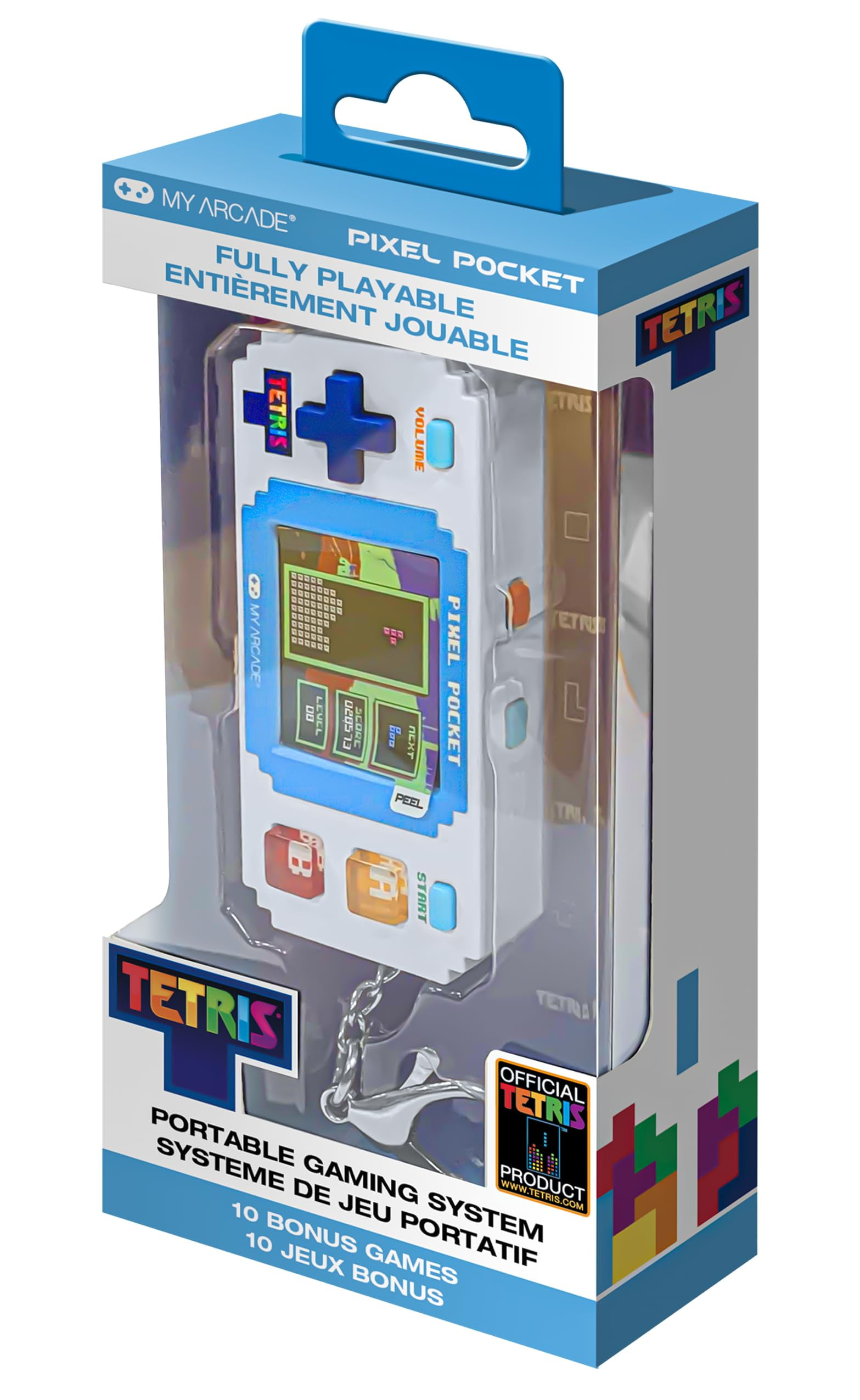 Tetris Pixel Player: Officially KEF16 Licensed Tiny Tetris Video Game ...