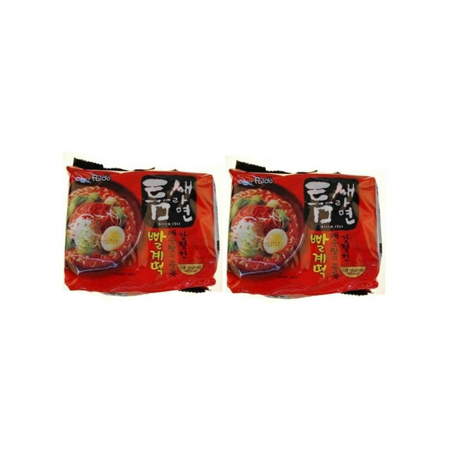 Teumsae Ramen(빨계떡) Bag- 4.23 Oz 10 Packs - Walmart.com