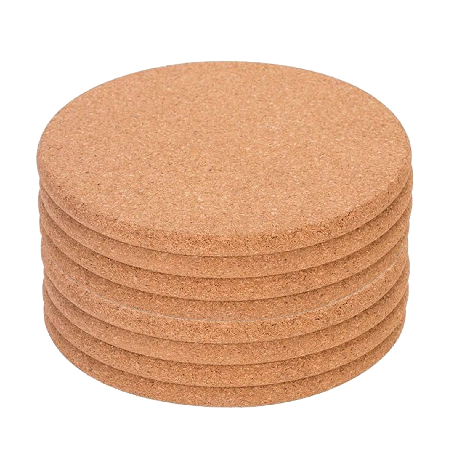 Customer reviews for Teuuea 8 PCS 7.3 inch Round Cork Plate Pad, Thick ...
