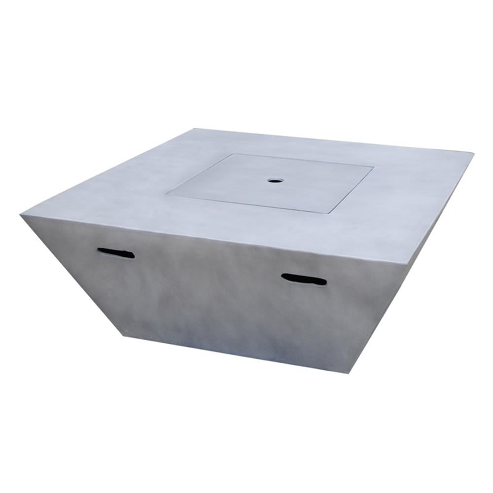 Teva Furniture Joshua GRC Firepit with Stainless Steel Burner - Walmart.com