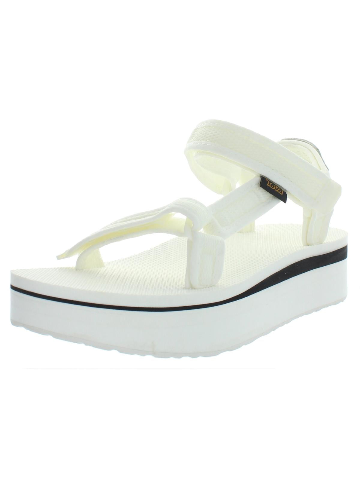 Teva Women's Flatform Universal Mesh Print Bright White - 1102451-BRWH ...