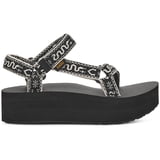 Teva Women's Flatform Universal Sandal Bandana Black/Birch - 1008844 ...