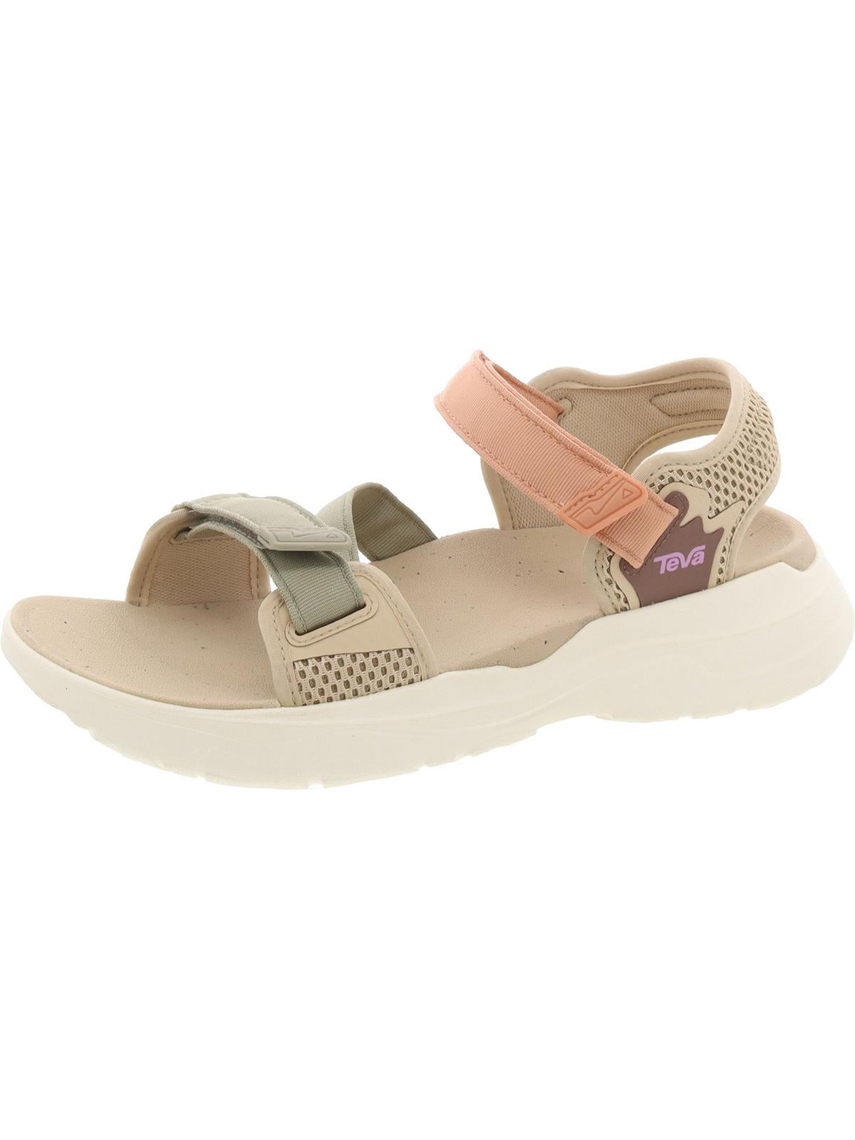 Teva Womens Zymic Supportive Cushioned Footbed Sport Sandals - Walmart.com