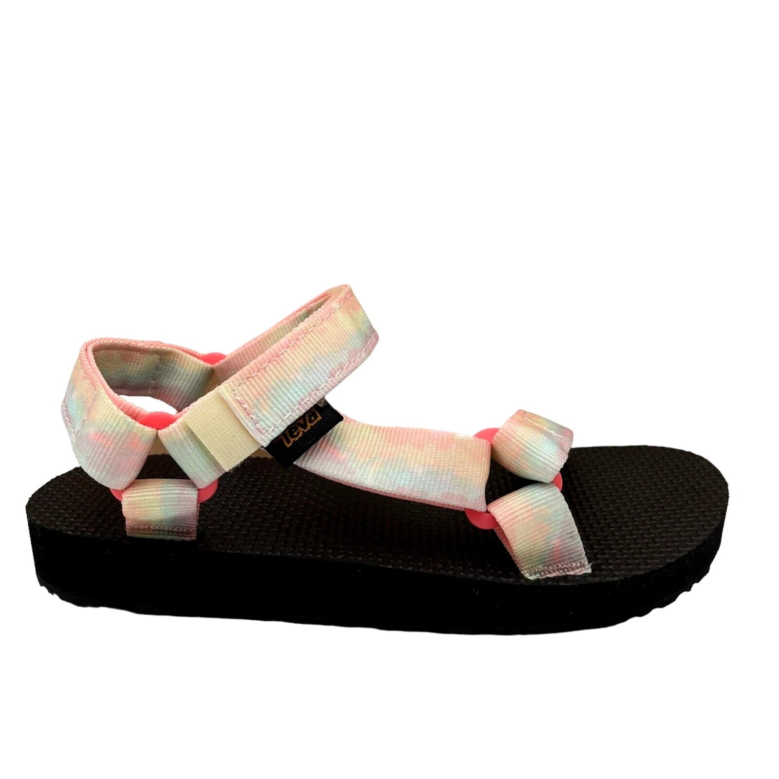 Teva Youth Girls Sport Sandals Size 2 Tie-Dye Water Friendly Adjustable ...