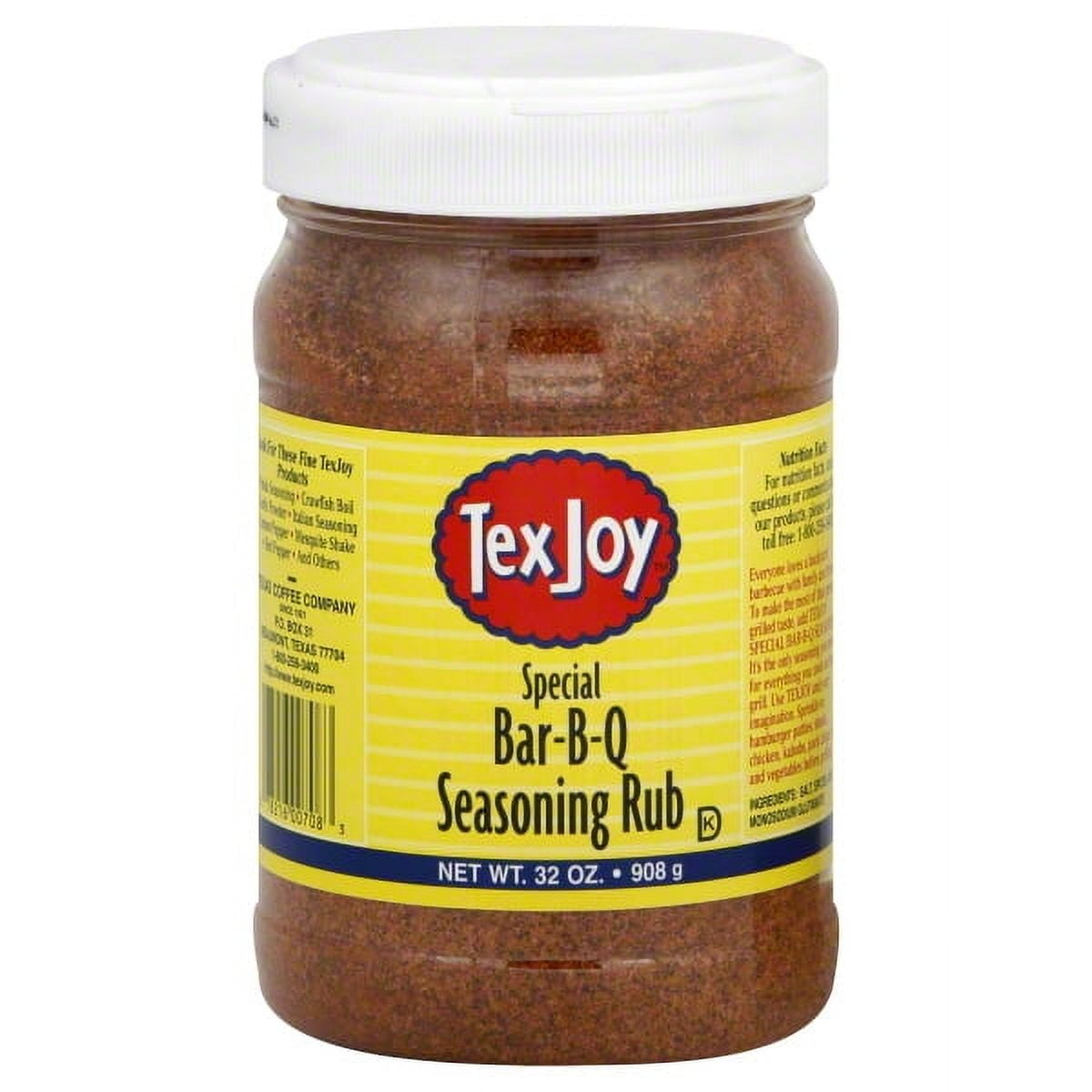 Tex Joy Bar-B-Q Seasoning Rub, 32 Ounce - Walmart.com