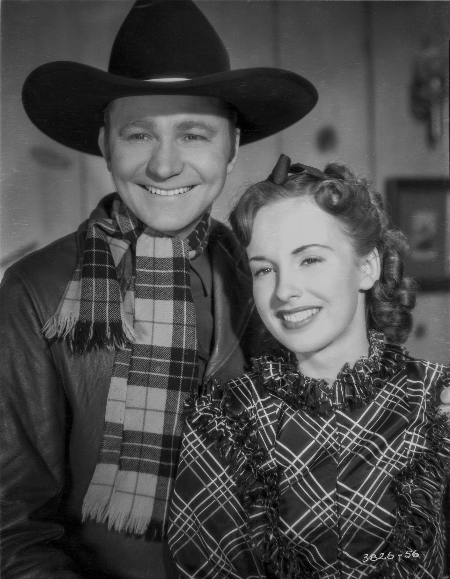 Tex Ritter and an actress Photo Print (24 x 30) - Walmart.com