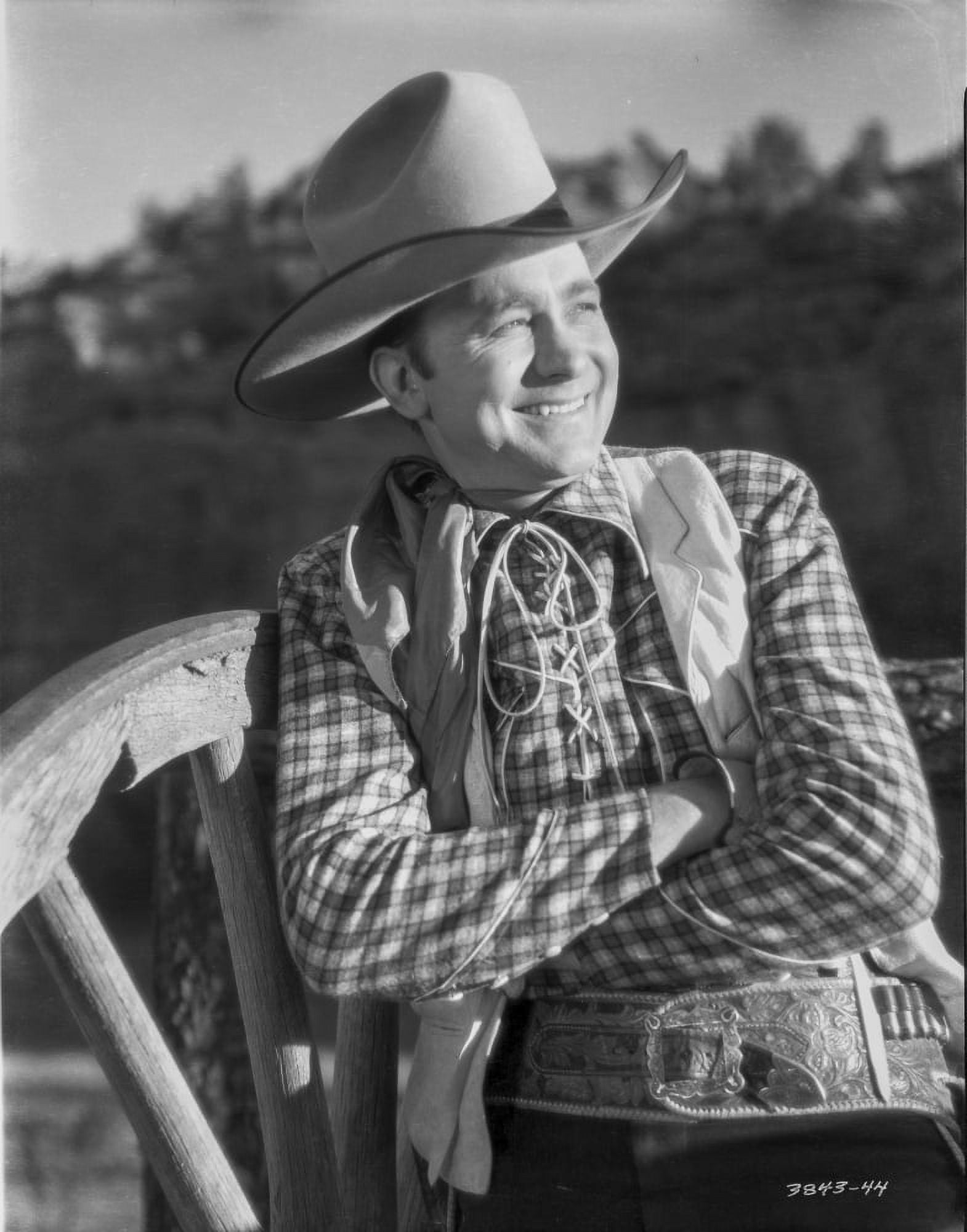 Tex Ritter in cowboy uniform Photo Print (24 x 30) - Walmart.com