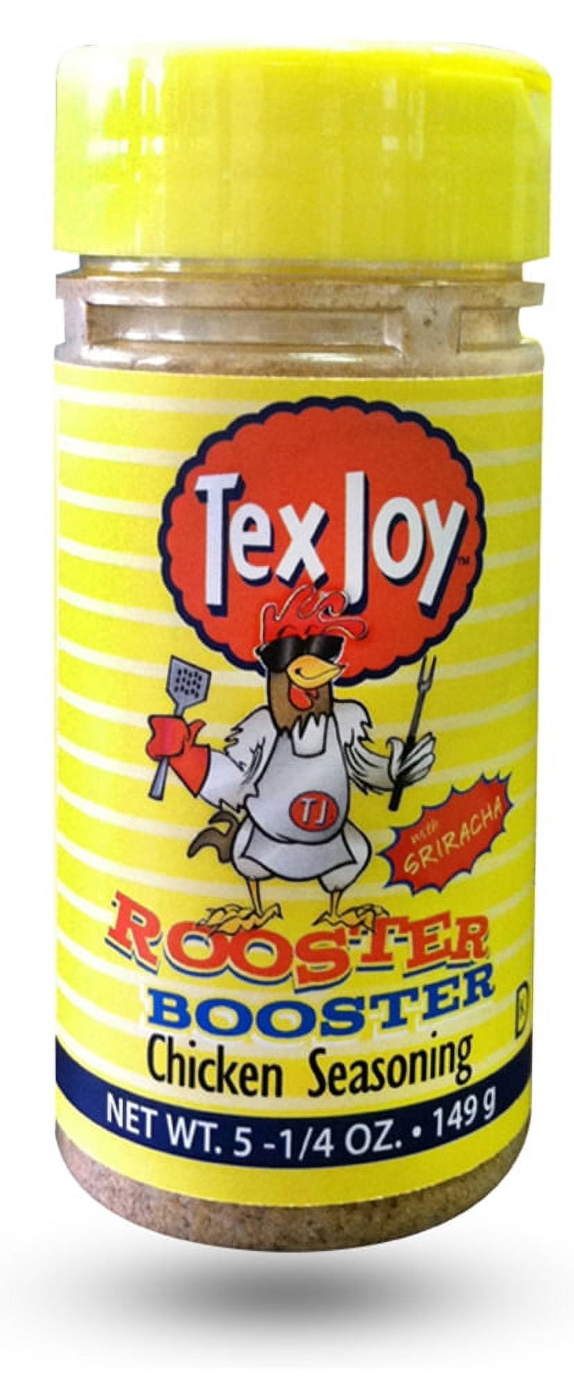 TexJoy Rooster Booster Chicken Seasoning, 5.25 Ounce Shaker - Walmart.com