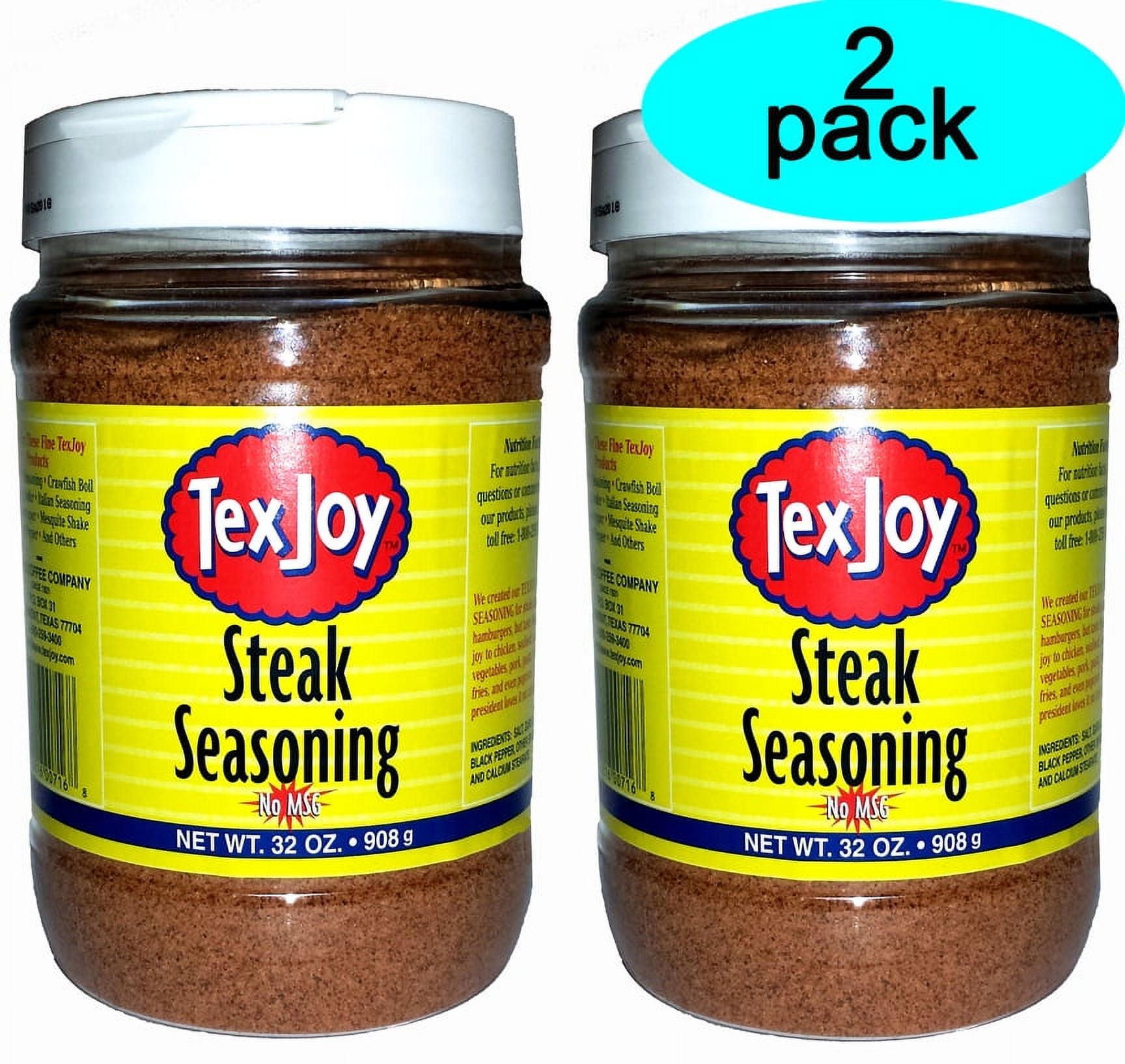 TexJoy Steak No MSG 32oz (Pack 2) - Walmart.com