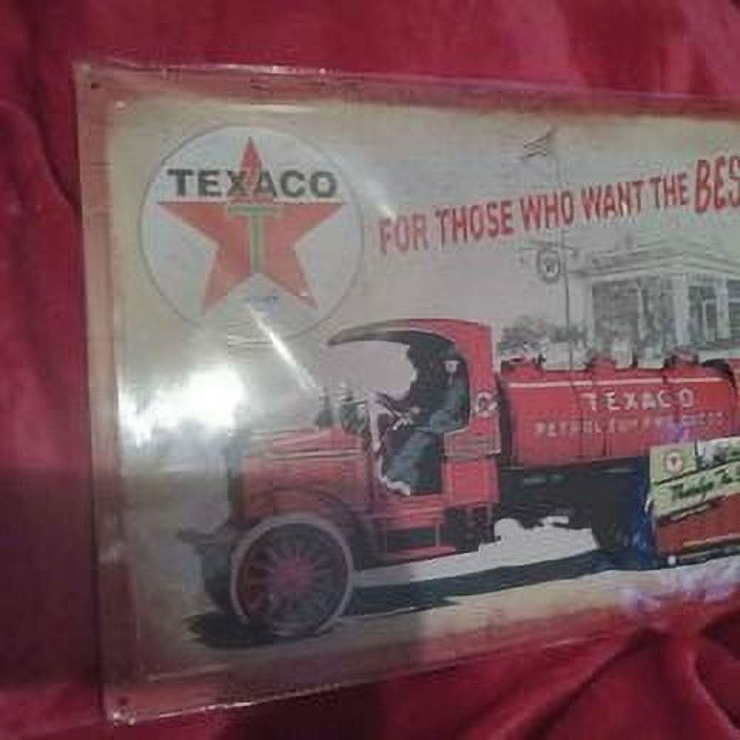 Texaco- For Those Who Want The Best Texaco Petroleum Products Tin Metal ...