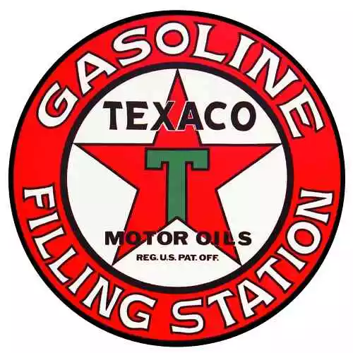 Texaco Vintage Sticker Phone Decal Water Bottle Stickers Car Decals ...